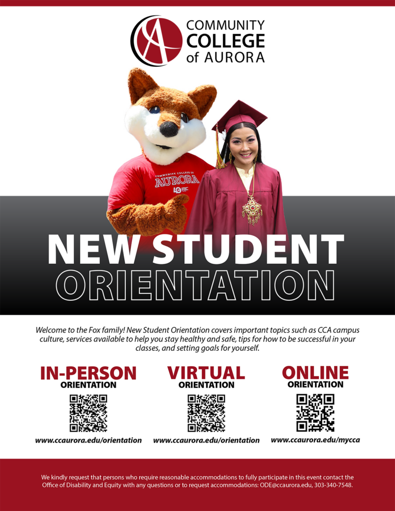 New Student Orientation – Community College of Aurora New Student Orientation – Community College of Aurora